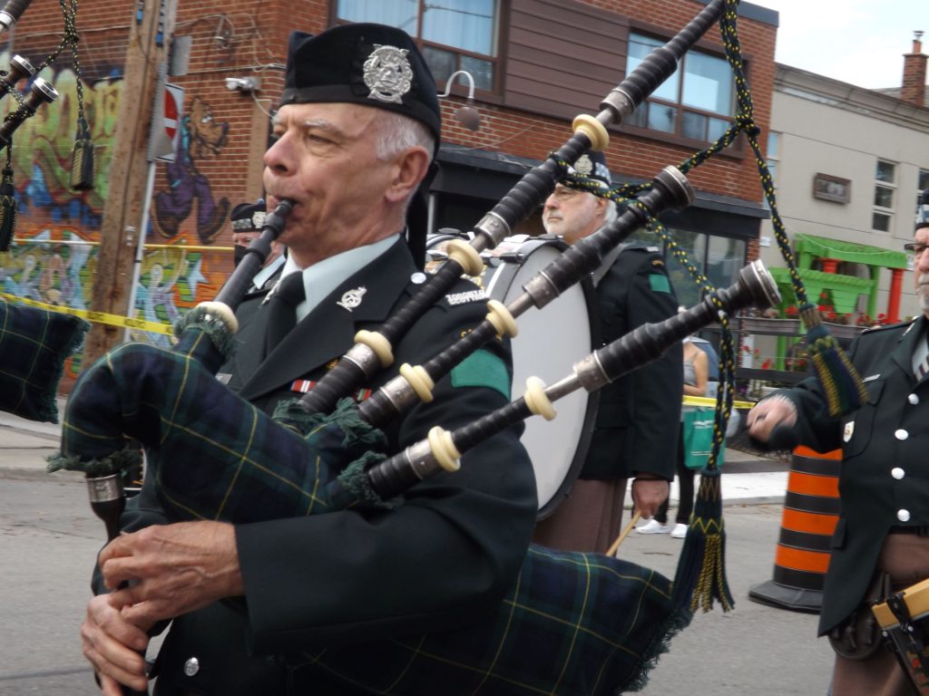 Celebrating the 100 anniversary of Toronto Scottish Regiment with Big ...